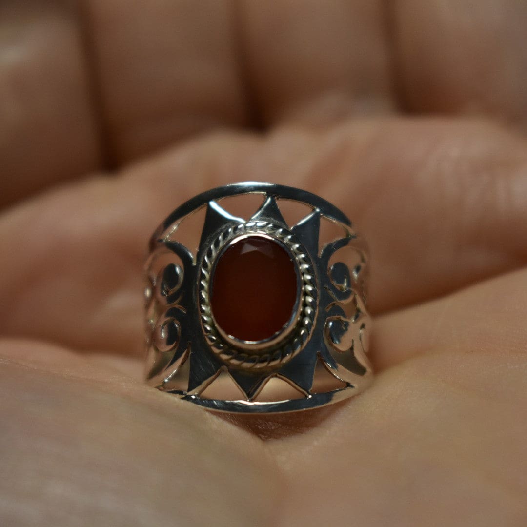 Inele din Argint 925 cu Pietre semipretioase Naturale – www.FrumIndia ...